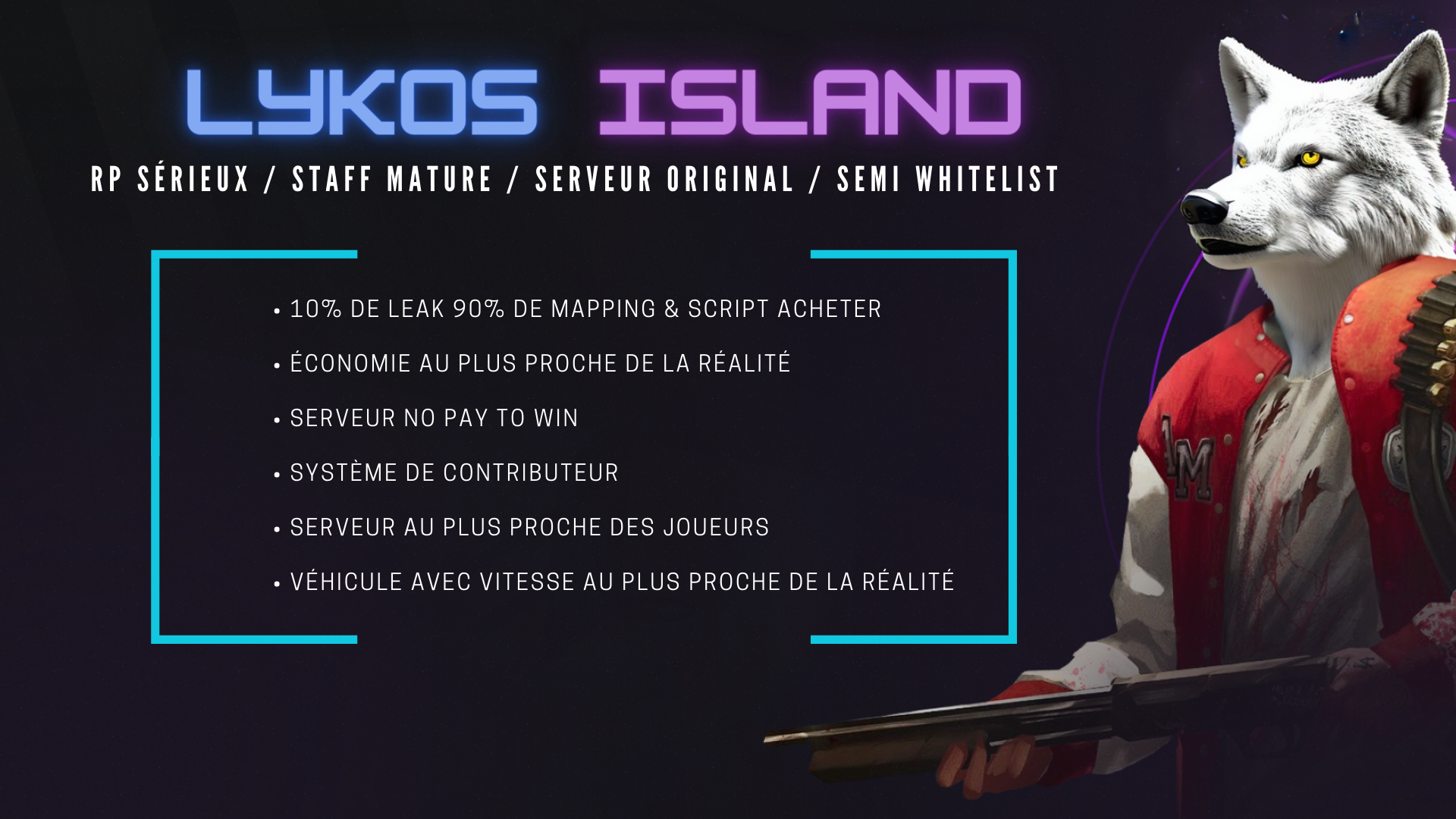 Lykos Island - Serveur GTA